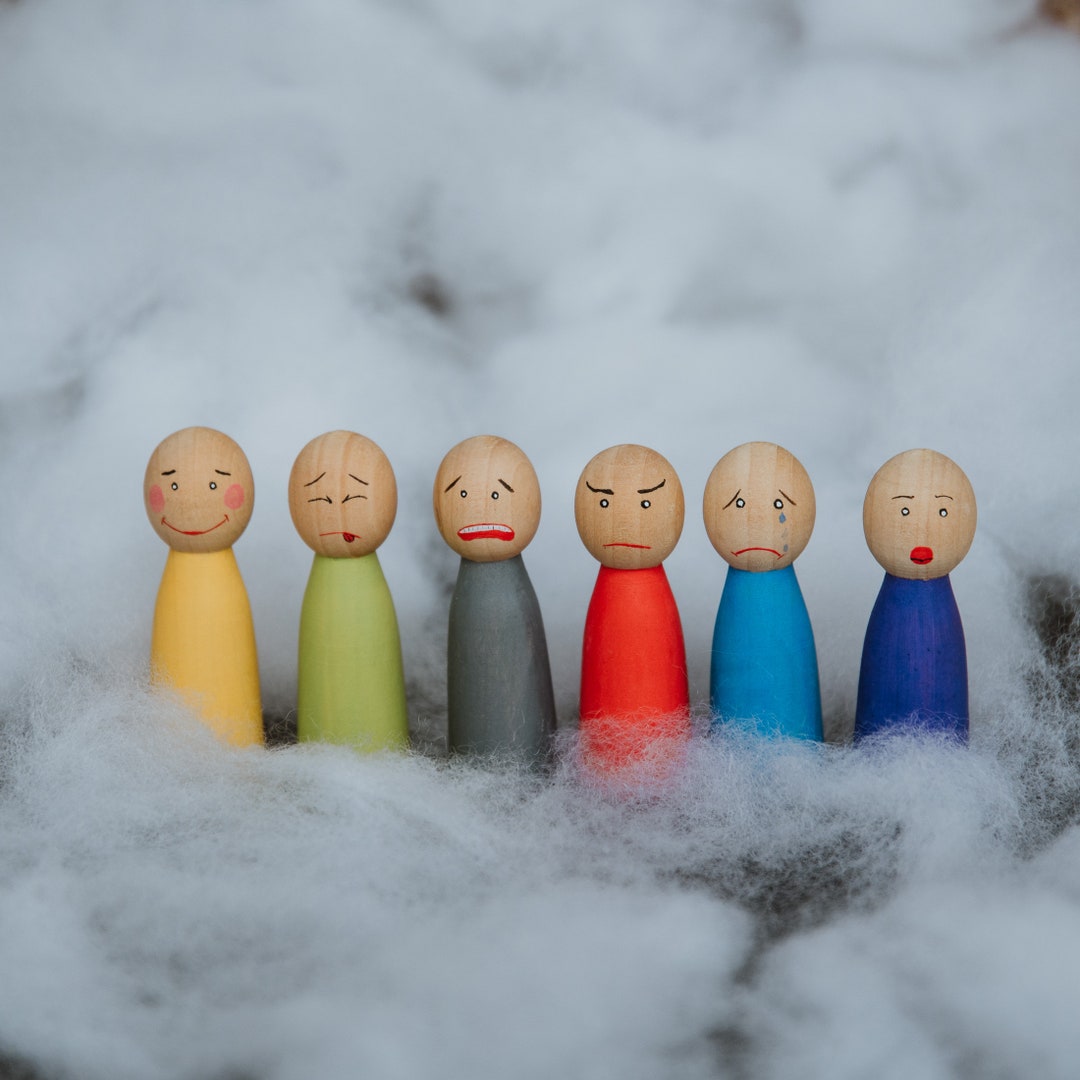 Emotions Feeling Dolls/therapy / Waldorf / Montessori / Zones of ...