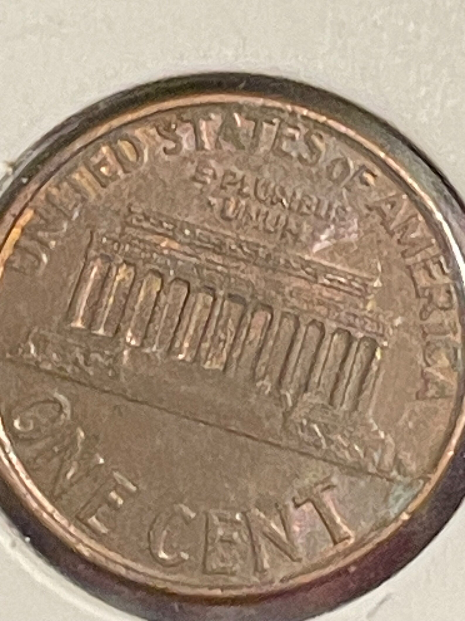 1994 D Lincoln Penny Die Cud Error - Etsy