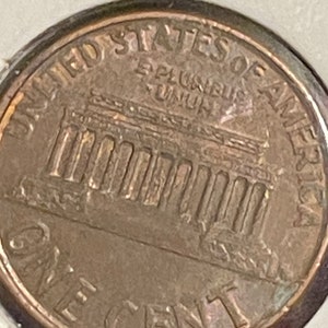 1994 D Lincoln Penny Die Cud Error - Etsy