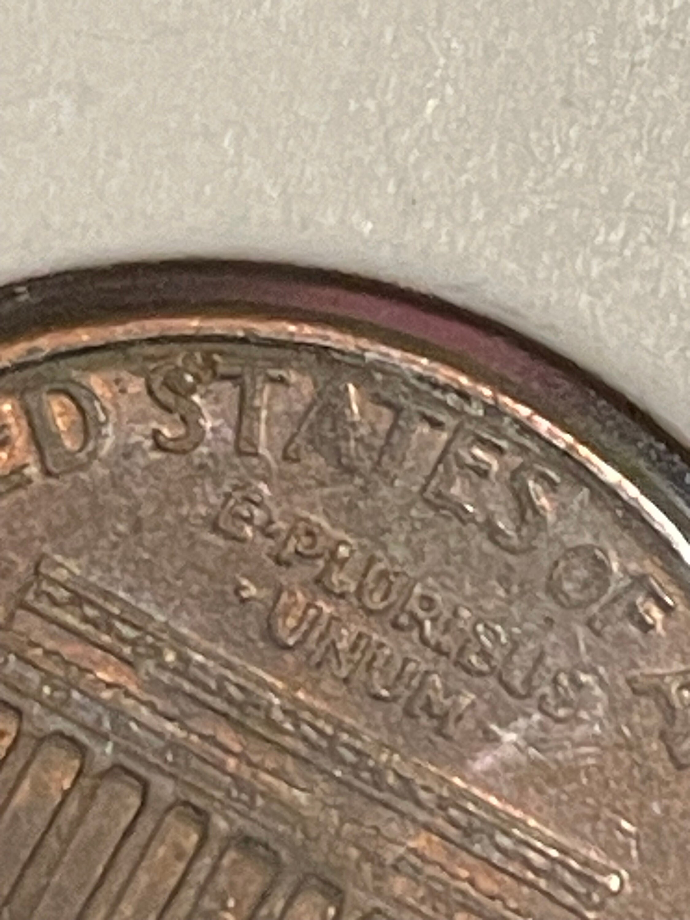 1994 D Lincoln Penny— Die Cud Error - Etsy