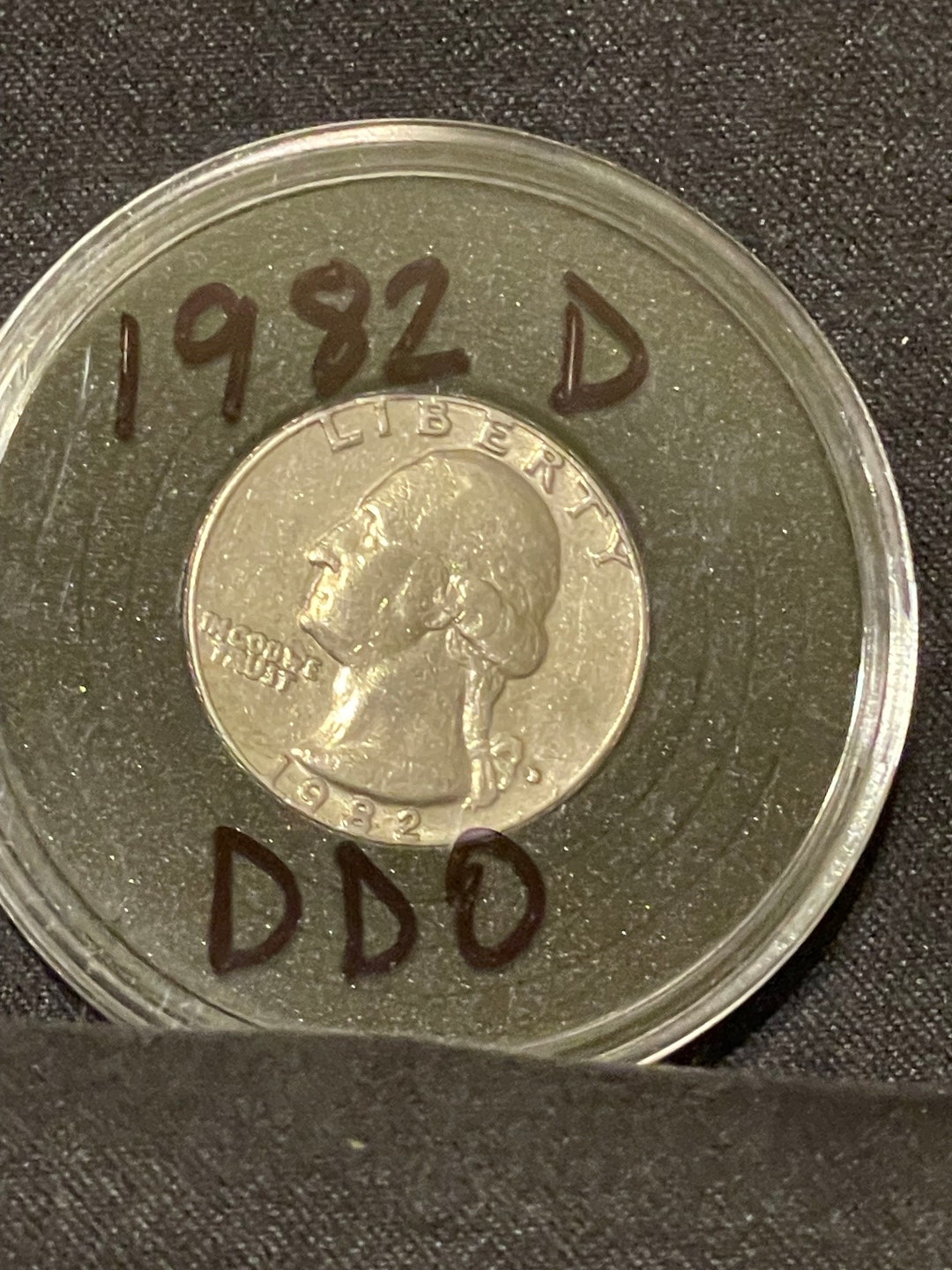1982 D Washington Quarter DDO ( Heavy) - Etsy