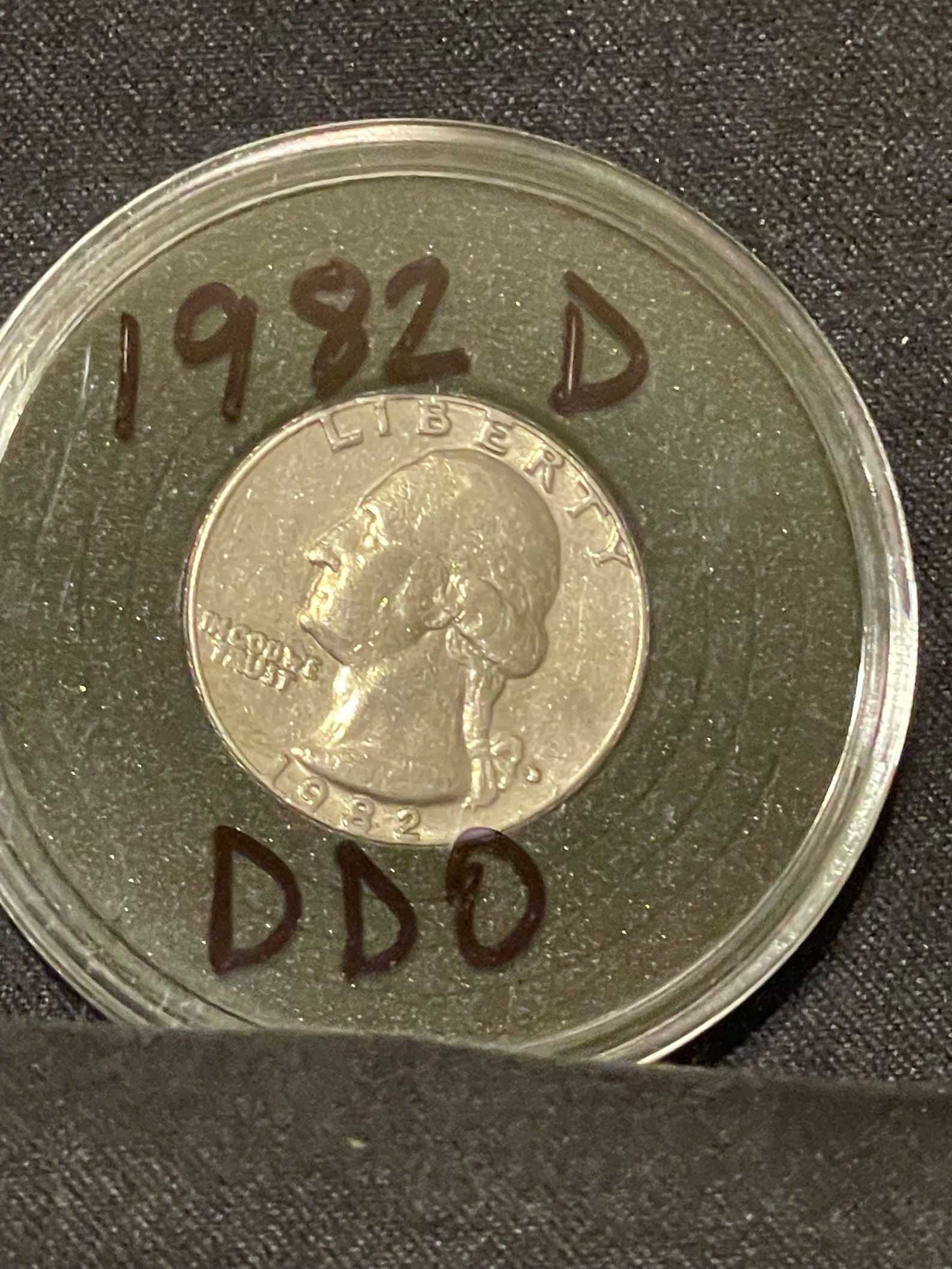1982 D Washington Quarter DDO ( Heavy) - Etsy
