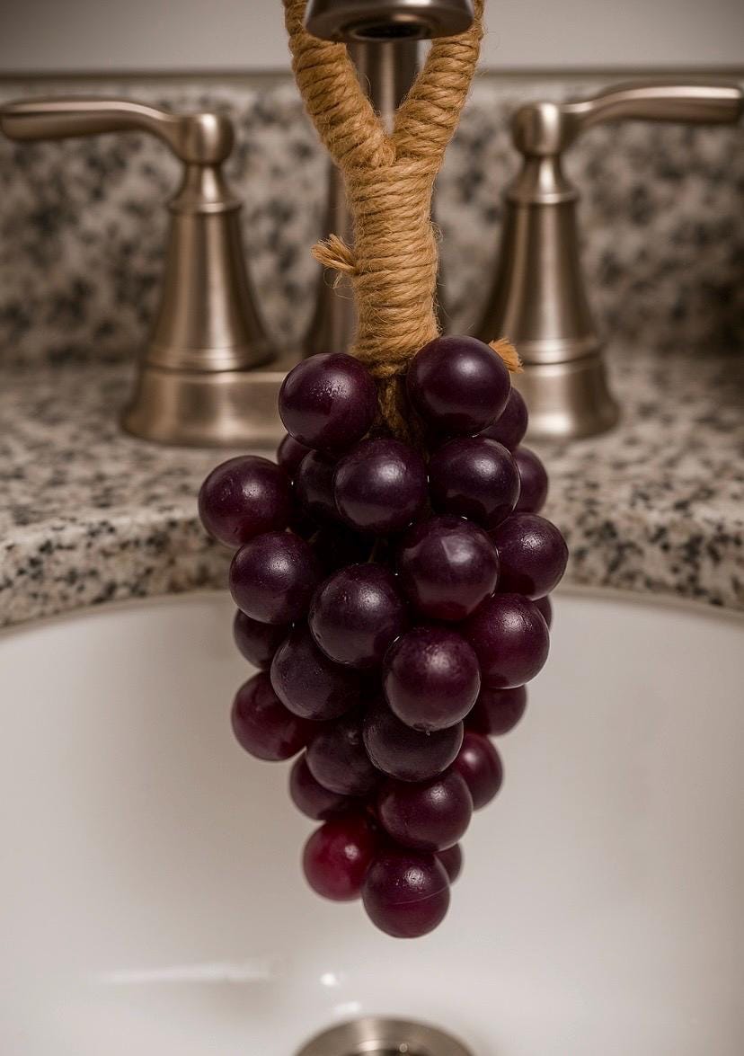 Grape Soap on a Rope Fruity Soap Gift for Her Natural Handmade Soap ...