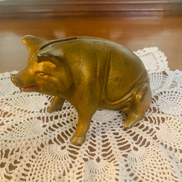 Cast Iron Pig - Etsy