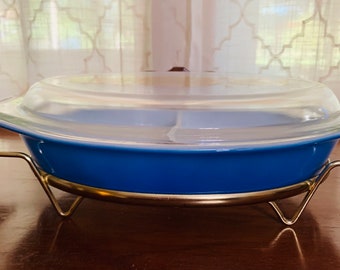 Pyrex Divided Dish - Etsy