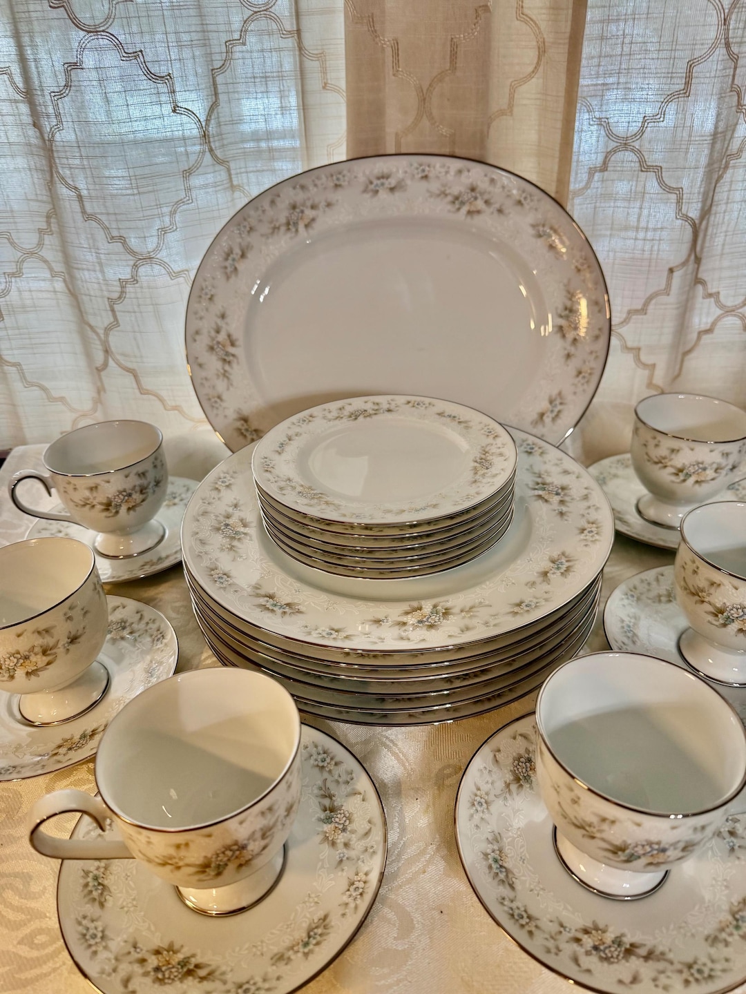 Vintage Noritake Ireland “patience” Dinnerware Set - Etsy