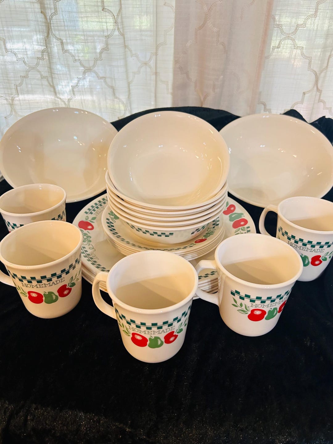 Vintage Corelle Farm Fresh Dinnerware - Etsy