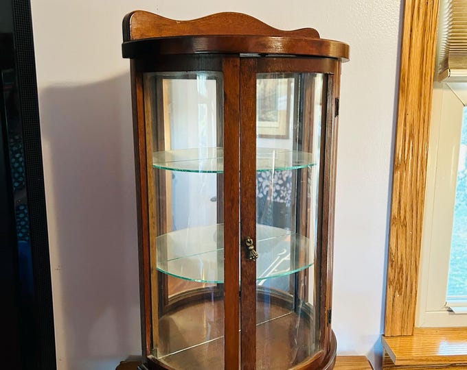 Vintage Salesman Sample Display Cabinet - Etsy