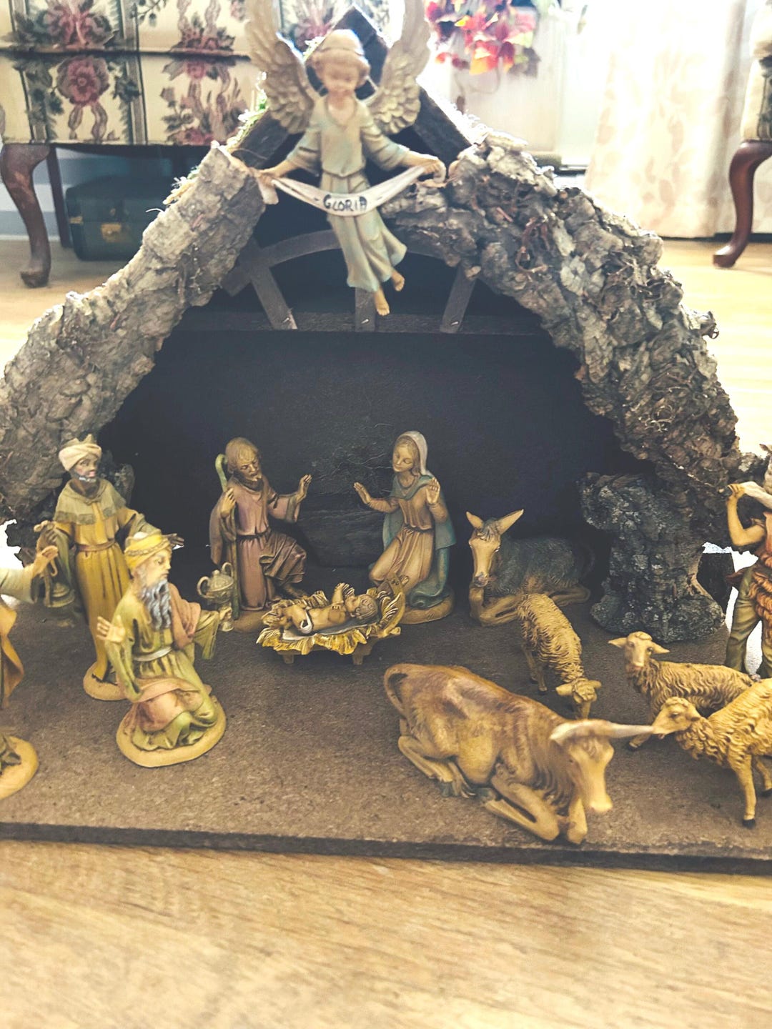 Vintage Depose Italy Nativity Set - Etsy
