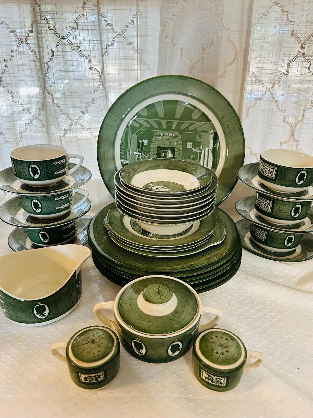 Vintage Colonial Homestead by Royal Dinnerware - Etsy