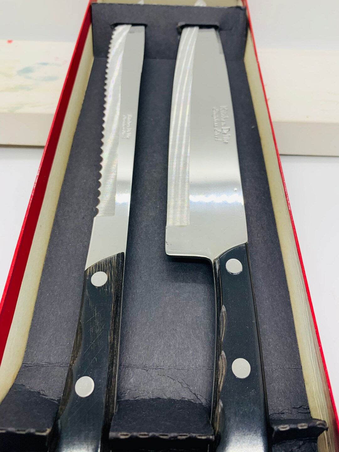 Vintage Chef Master Knife Set - Etsy