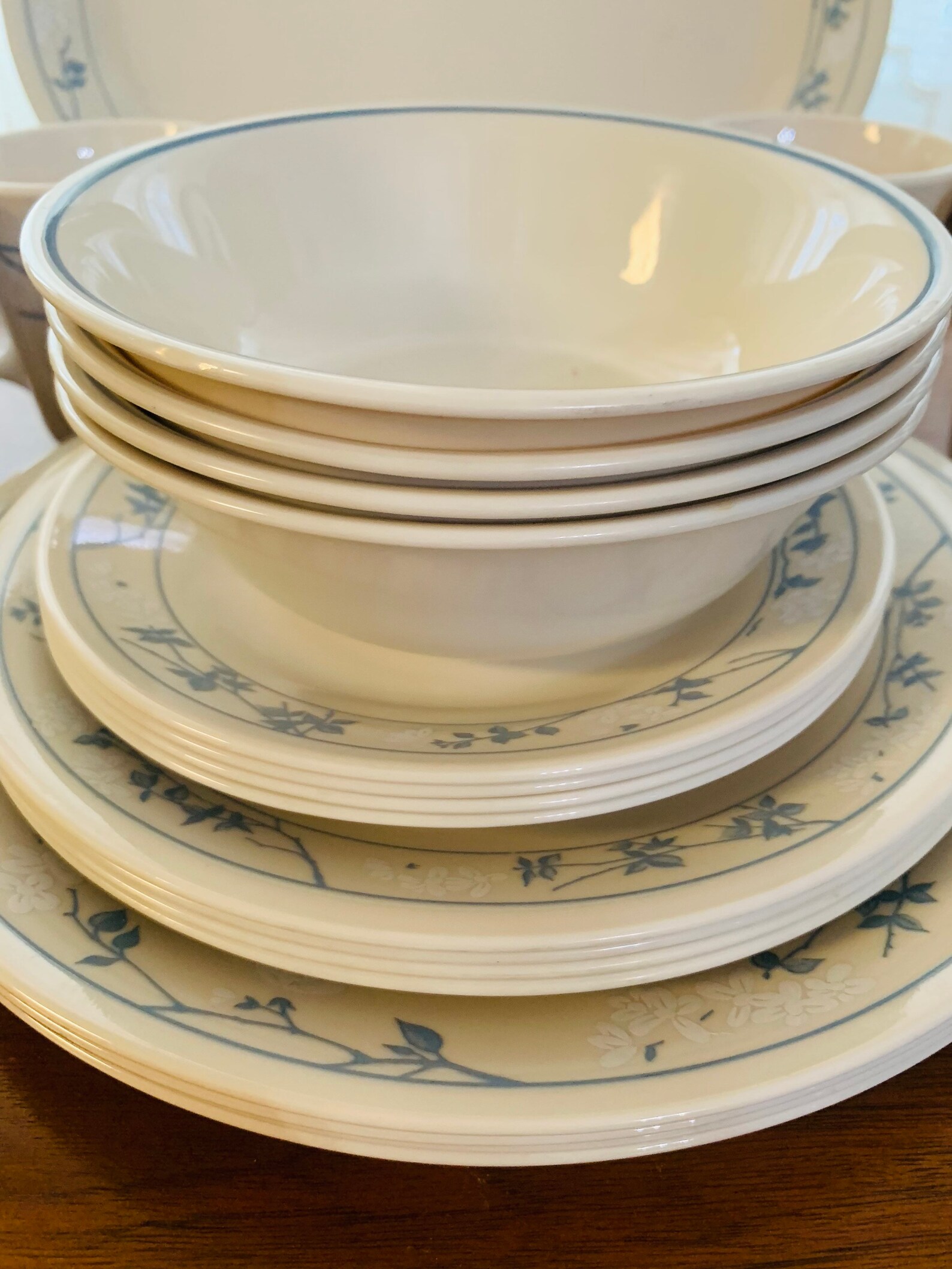 Vintage First of Spring Corelle Dish Set - Etsy