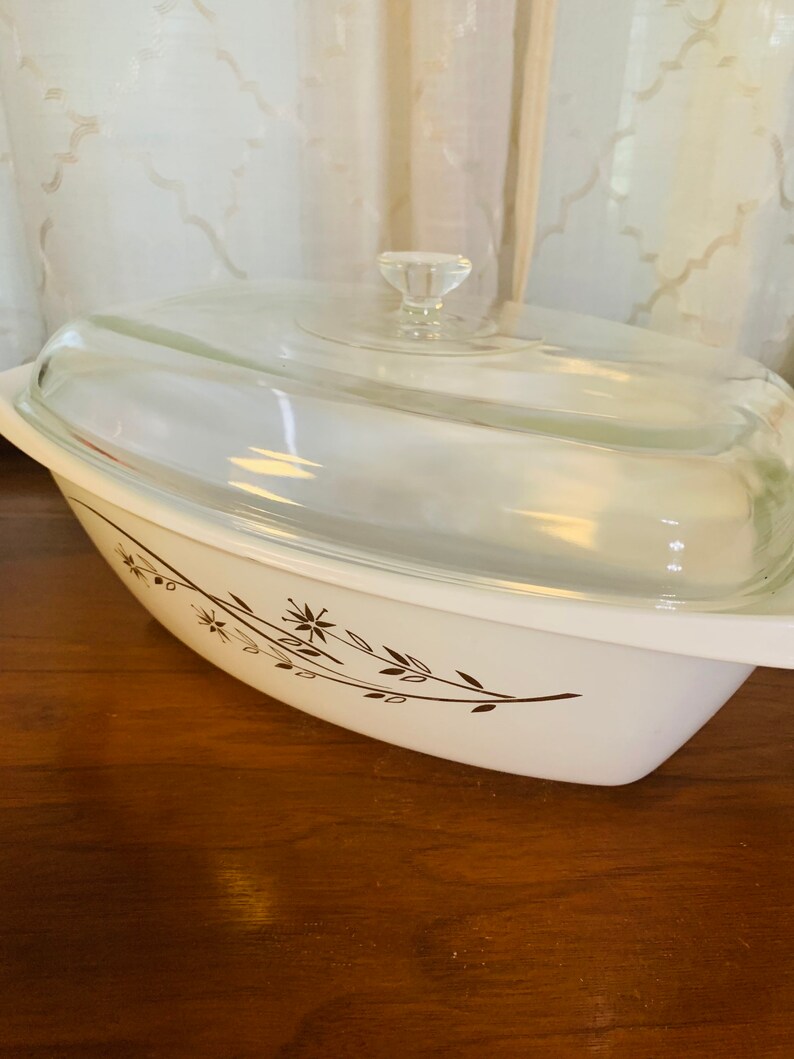 Vintage Pyrex Golden Honeysuckle Casserole | Etsy