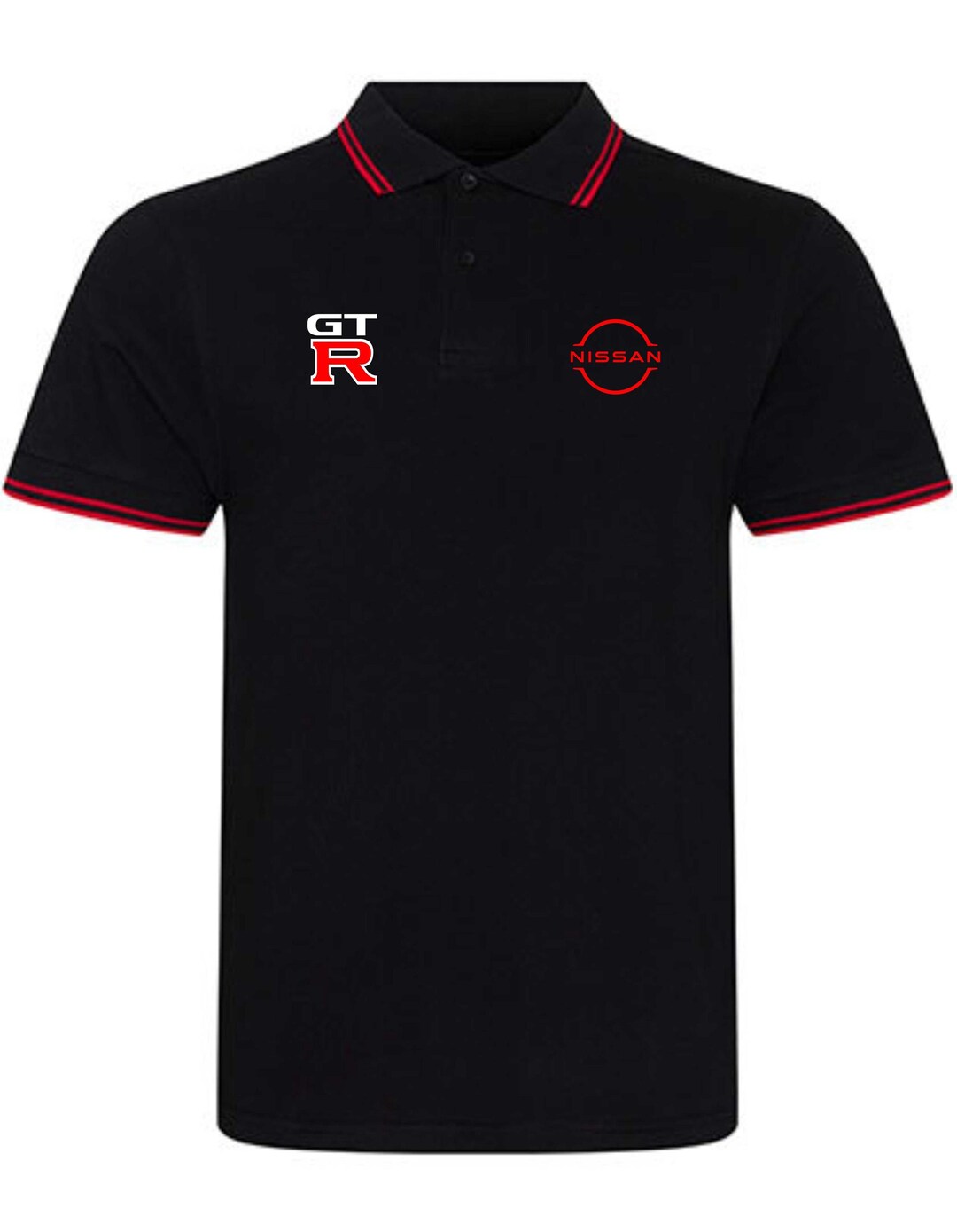 Polo GTR Nissan Chic EMBROIDERY - Etsy