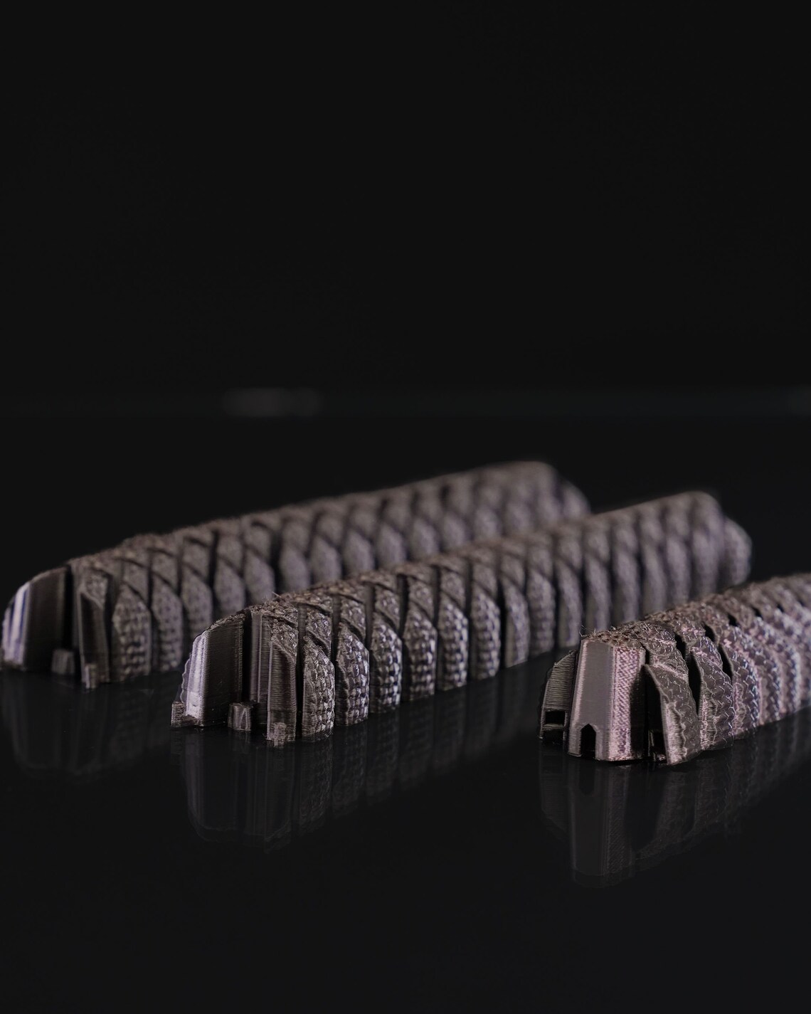 Stunning Articulated Bush Viper Detailed and Moveable Snake Figurine ...