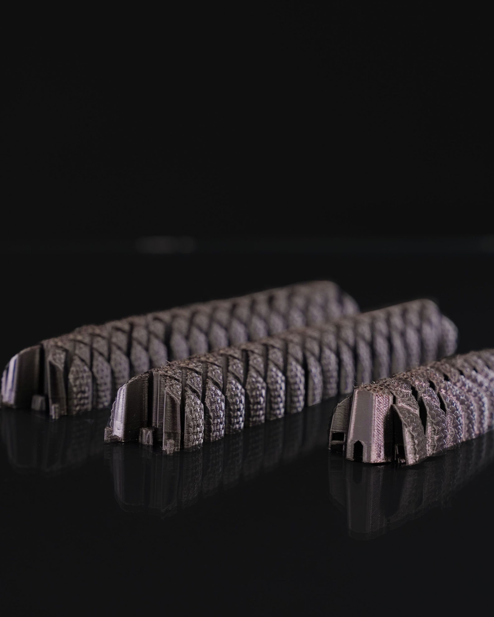 Stunning Articulated Bush Viper Detailed and Moveable Snake Figurine ...