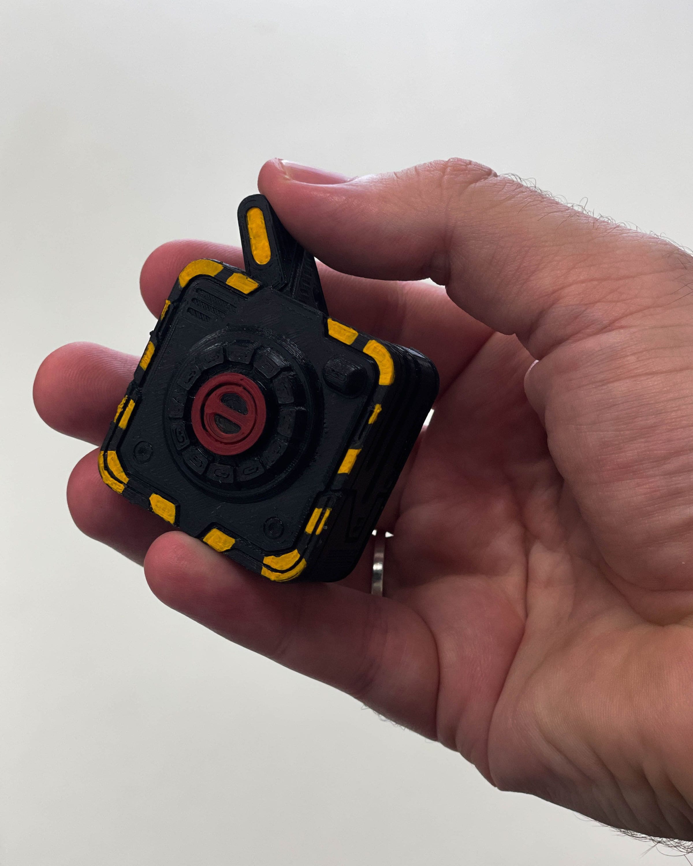 Fidget Button Toy 3D Printed Stress Relief Gadget Perfect for Anxiety ...