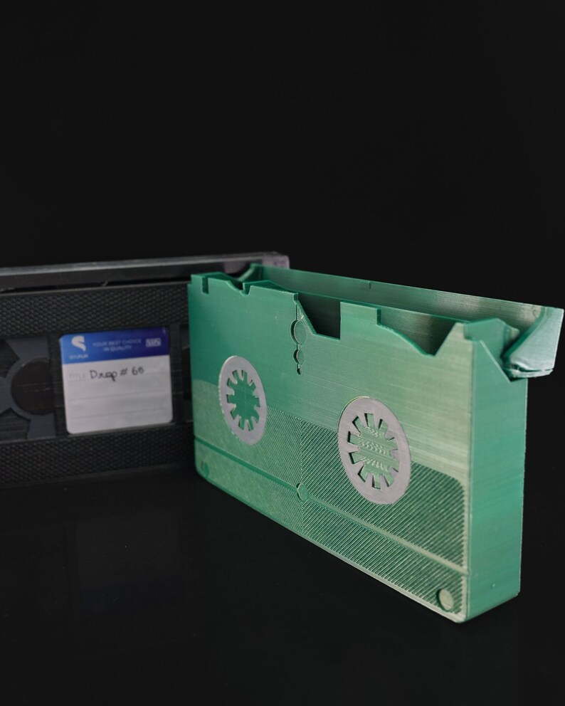 Vintage VHS Treasure Chest Nostalgic Storage Box for VHS Tapes With ...