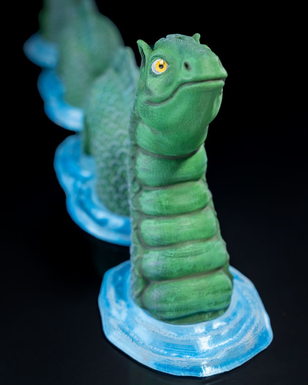 Articulated Nessie the Loch Ness Monster Poseable Creature Figure Fun ...