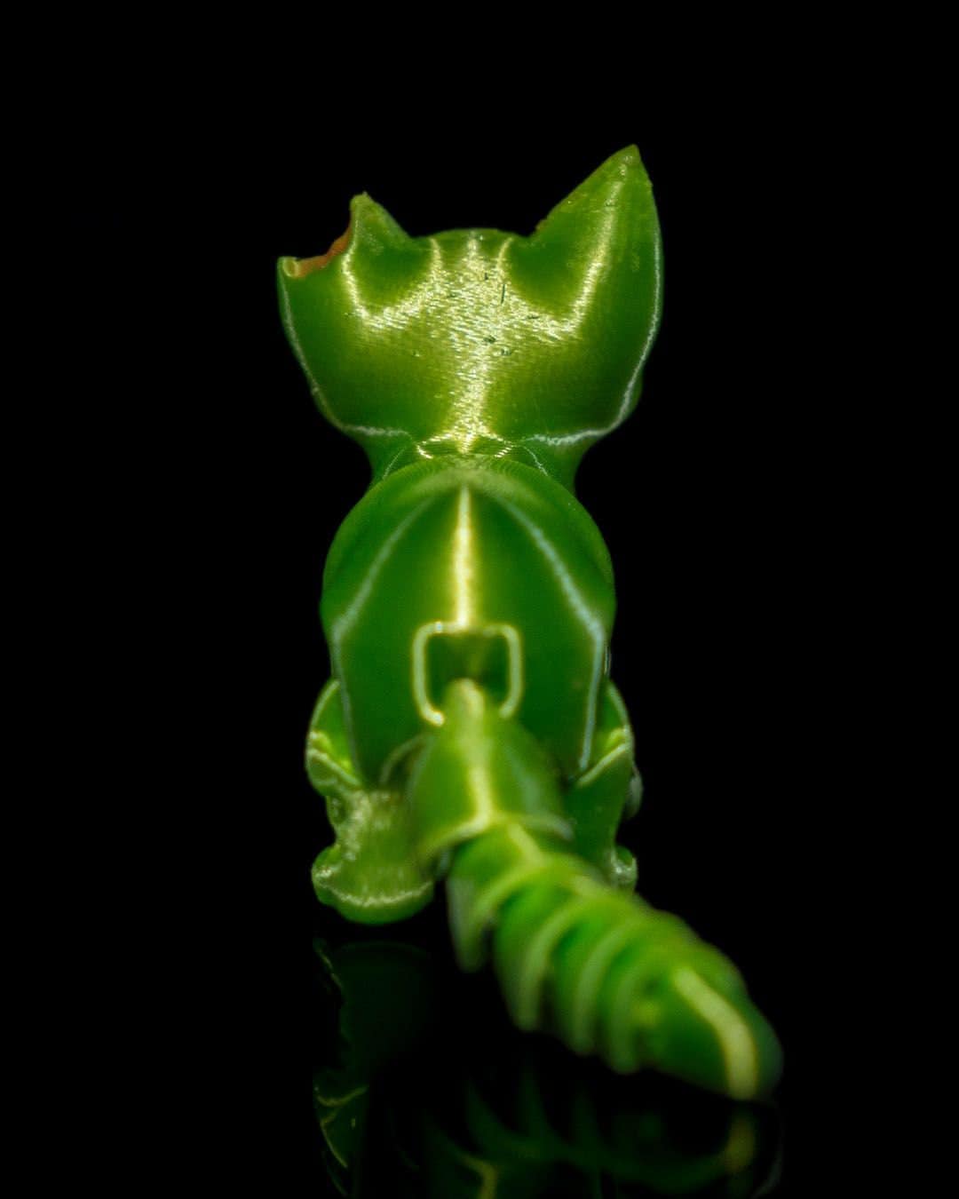 Creepy Articulated Zombie Cat 3D Printed Poseable Cat Figure Ideal for ...