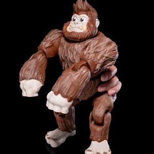 3D Printed Articulated Sasquatch – Flexible Bigfoot Toy | High-quality ...