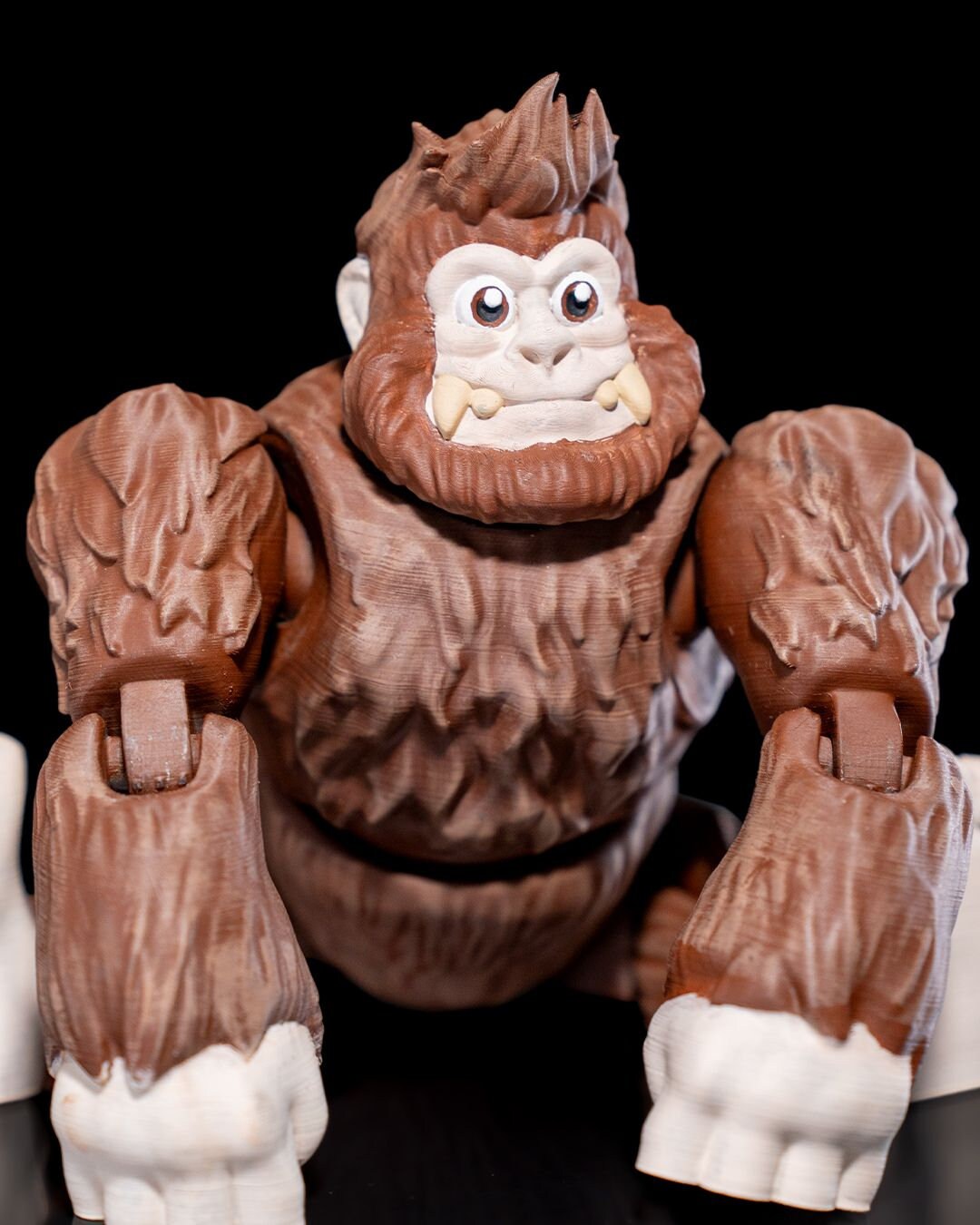 3D Printed Articulated Sasquatch Flexible Bigfoot Toy High-quality 3D Printing - Etsy