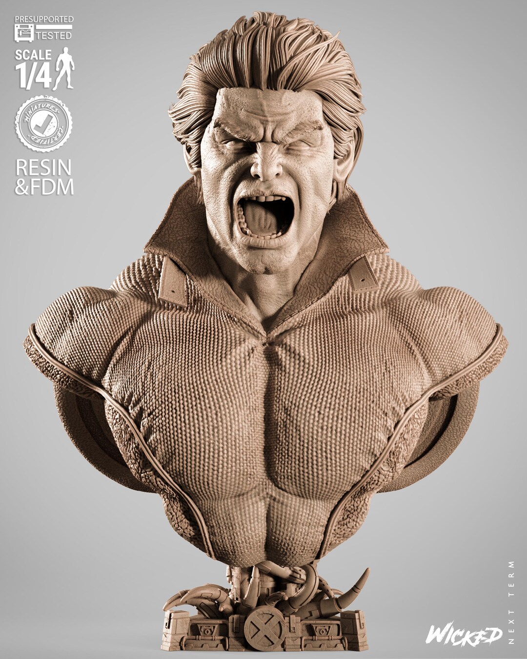 Banshee Portrait | Fanart by Wicked | 1/4 - 1/8 Scale | 16k Resin 3D ...