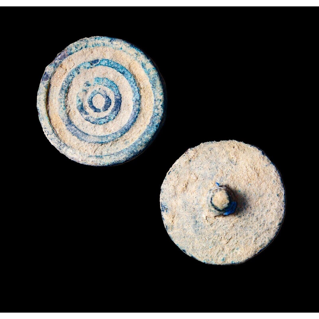 CIRCULAR EYE Magic Applique Artifact Ancient Antiquity Hellenistic ...