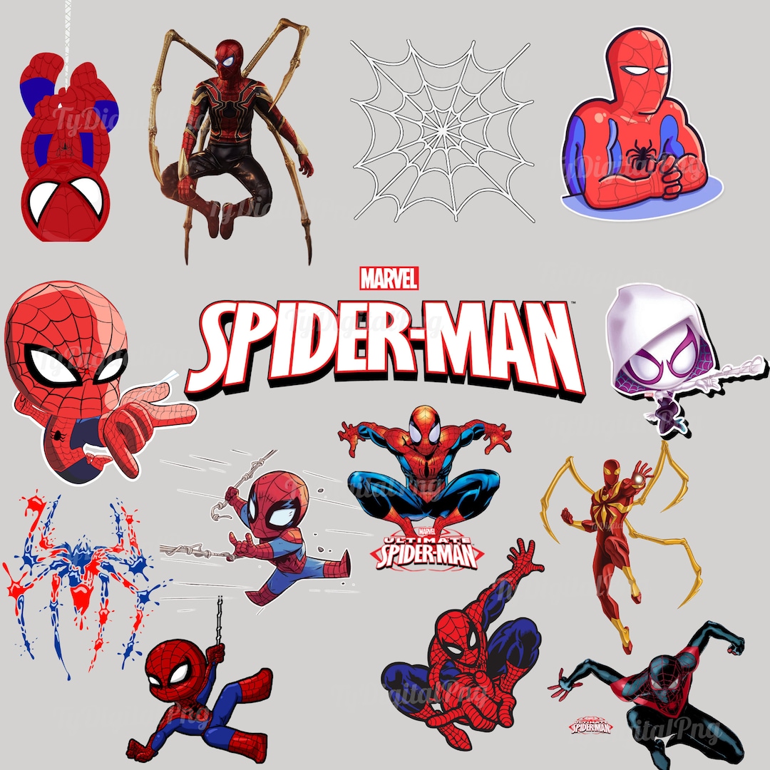 13 PNG Spiderman, Baby Spiderman, Super Hero Png, Digital Design PNG ...