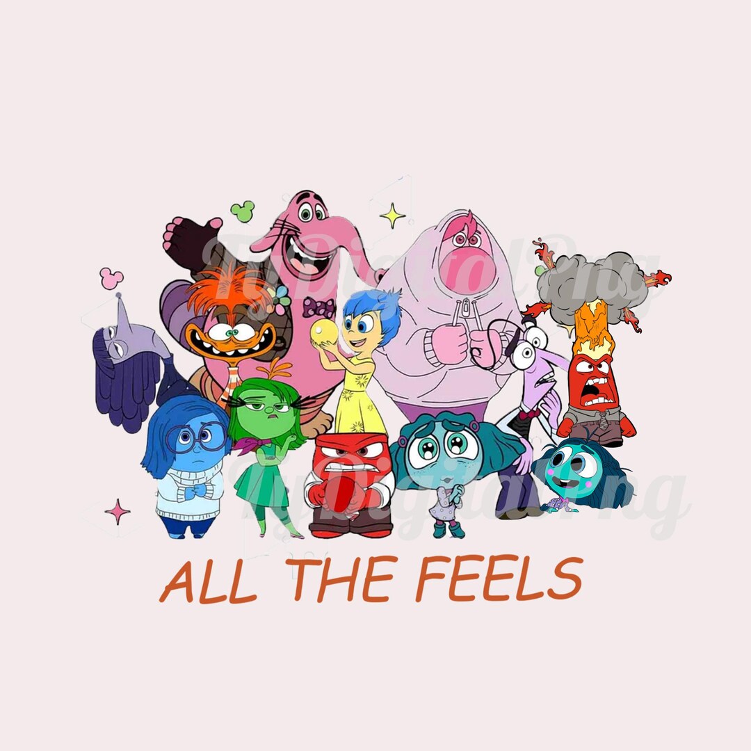 Inside Out 2 Png, All the Fells Png, Joy Png, Anger Png, Bing Bong Png ...