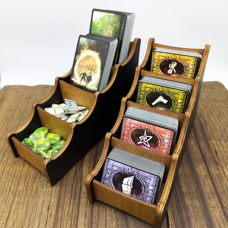 Modular Magnetic Wooden Card and Token Holder for Board Games – Arkham ...
