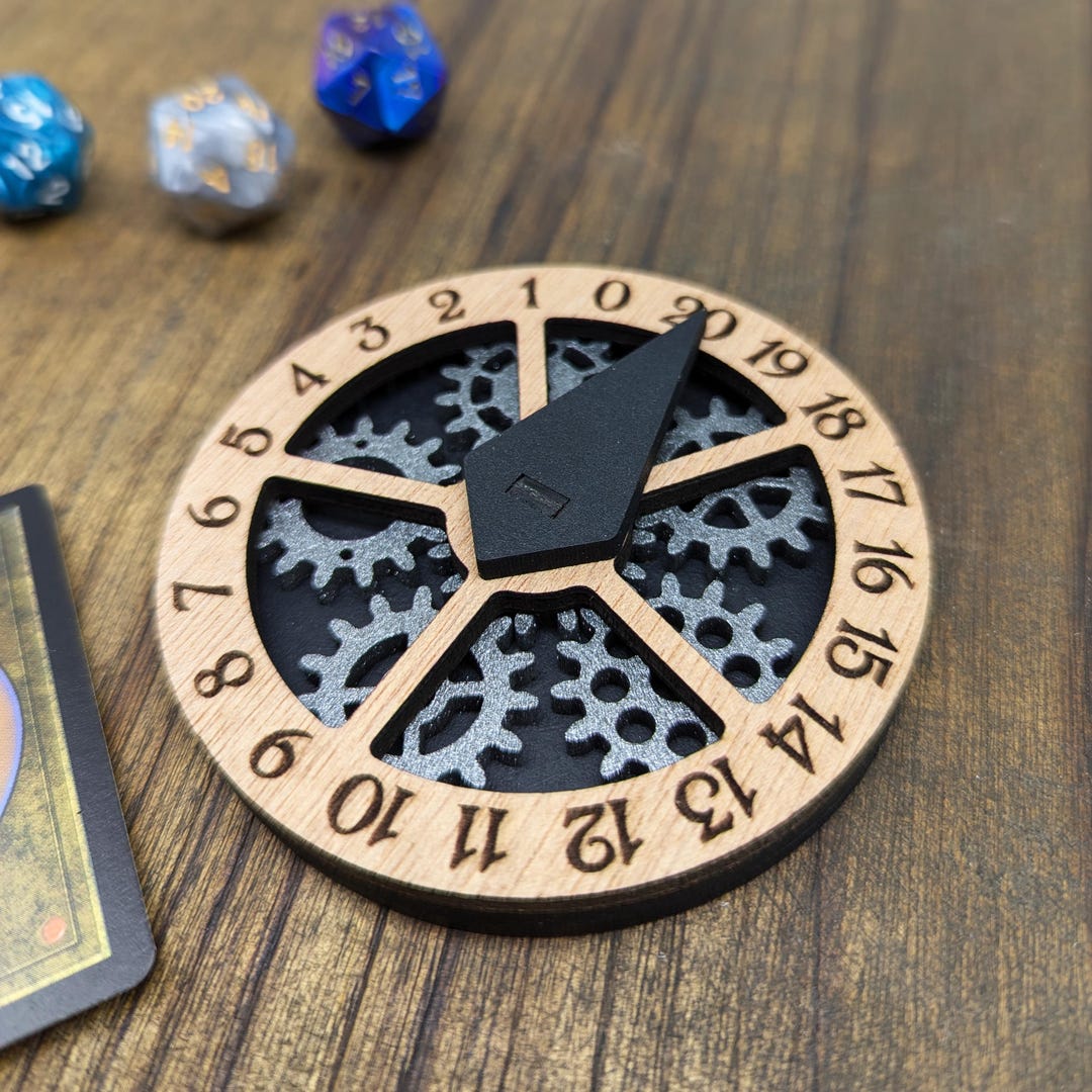 MTG Wooden Life Tracker for Magic: the Gathering - Mechanical Life ...
