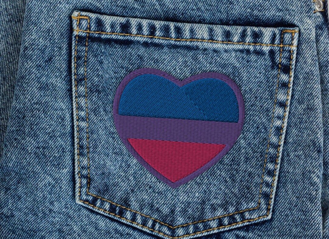 Bisexual Pride Patch LQBTQ Queer Art Gay Pride Parade Festival Bi Flag ...