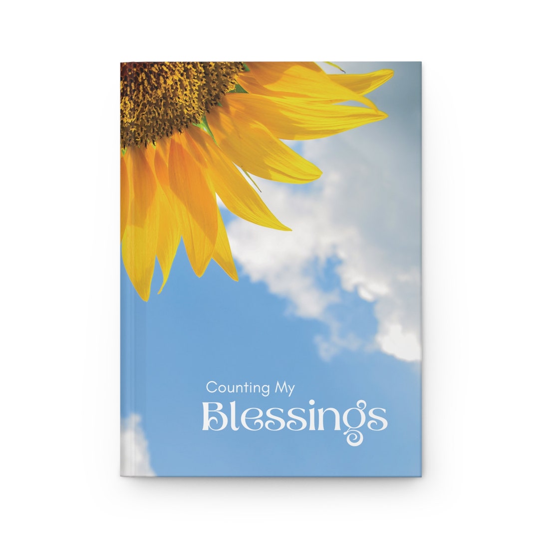 Counting My Blessings Affirmation Journal, Gratitude Journal, Positive ...