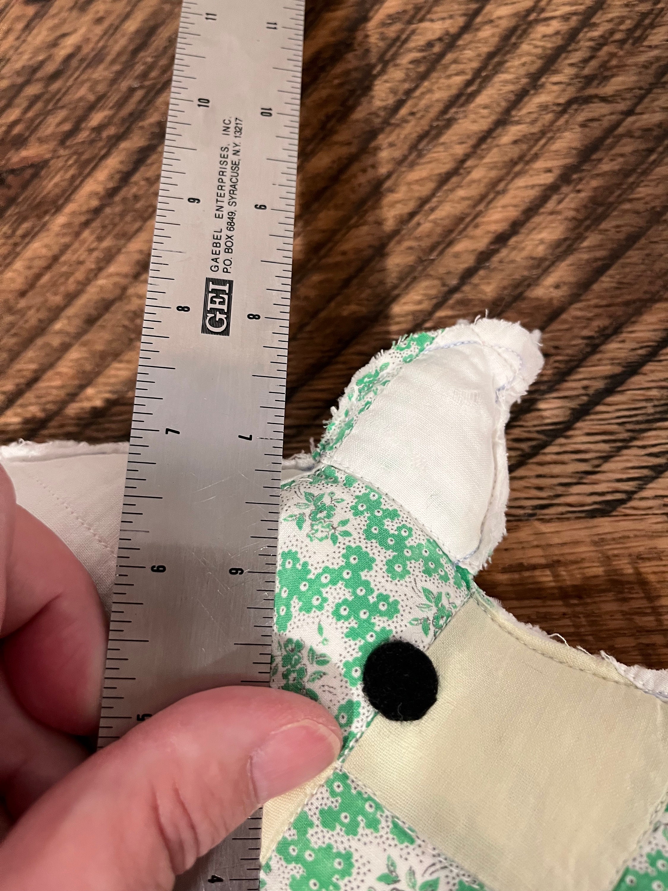 Patchwork Pig Stuffed Animal Plushie - Etsy