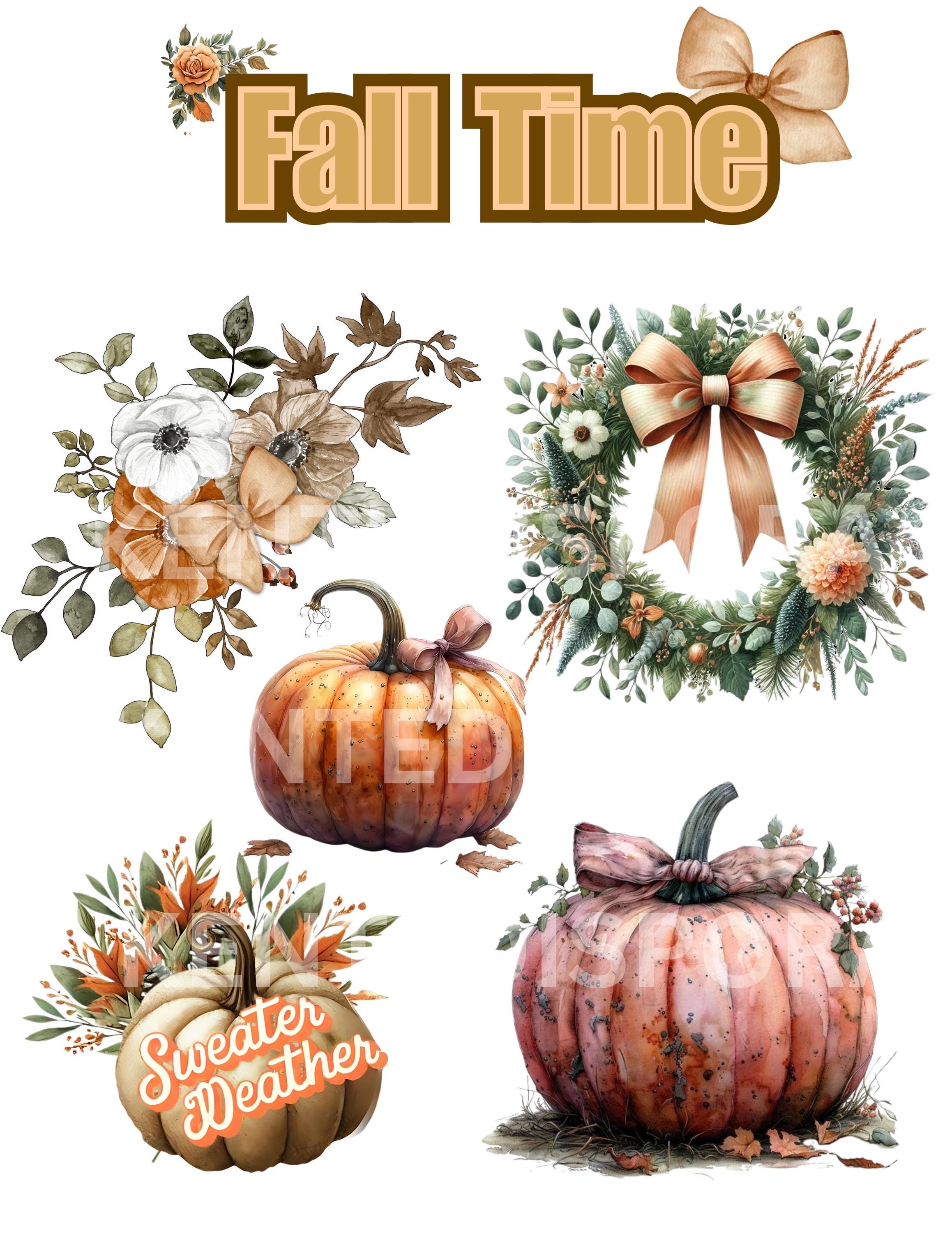 Pumpkin Clip Art Set for Fall Decor | Digital Download | Perfect for ...