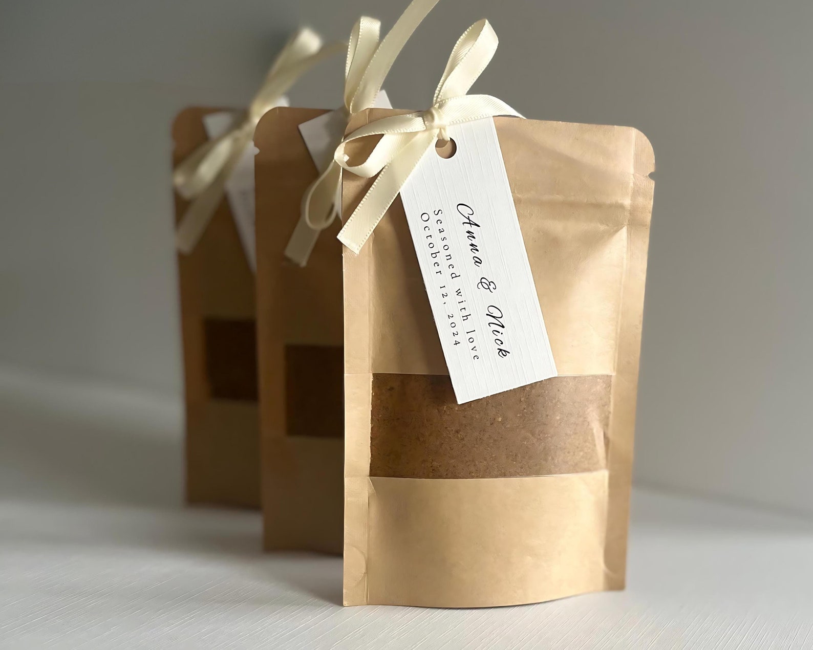 Spice Blend Favor | Seasoning Favor Bag | Wedding Favours | Seasoned ...