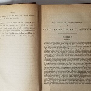 Charles Dickens Book, David Copperfield, Antique Book, Rare Book - Etsy