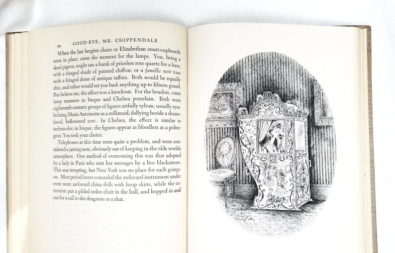 Vintage Book, Goodbye, Mr. Chippendale, T.H. ROBSJOHN GIBBINGS ...