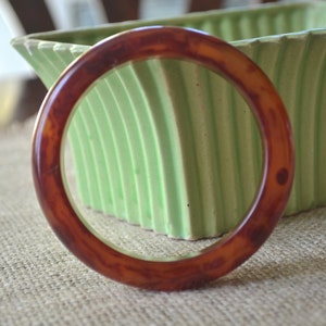 Bakelite Bangle, Bakelite Bracelet, Bakelite, Tortoiseshell Bakelite ...