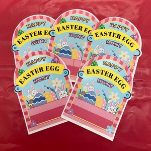 Editable Easter Egg Hunt Sign | Canva Template | Printable Easter Party ...
