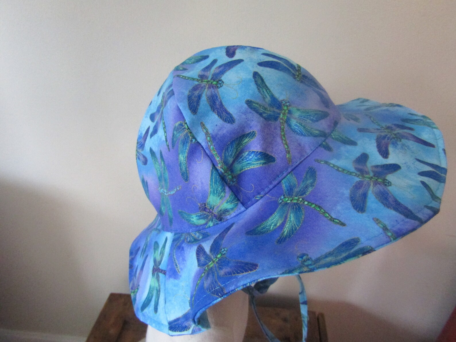 Sierra's Attic Adult Lined Dragonfly Dragonflies Sun Hat - Etsy