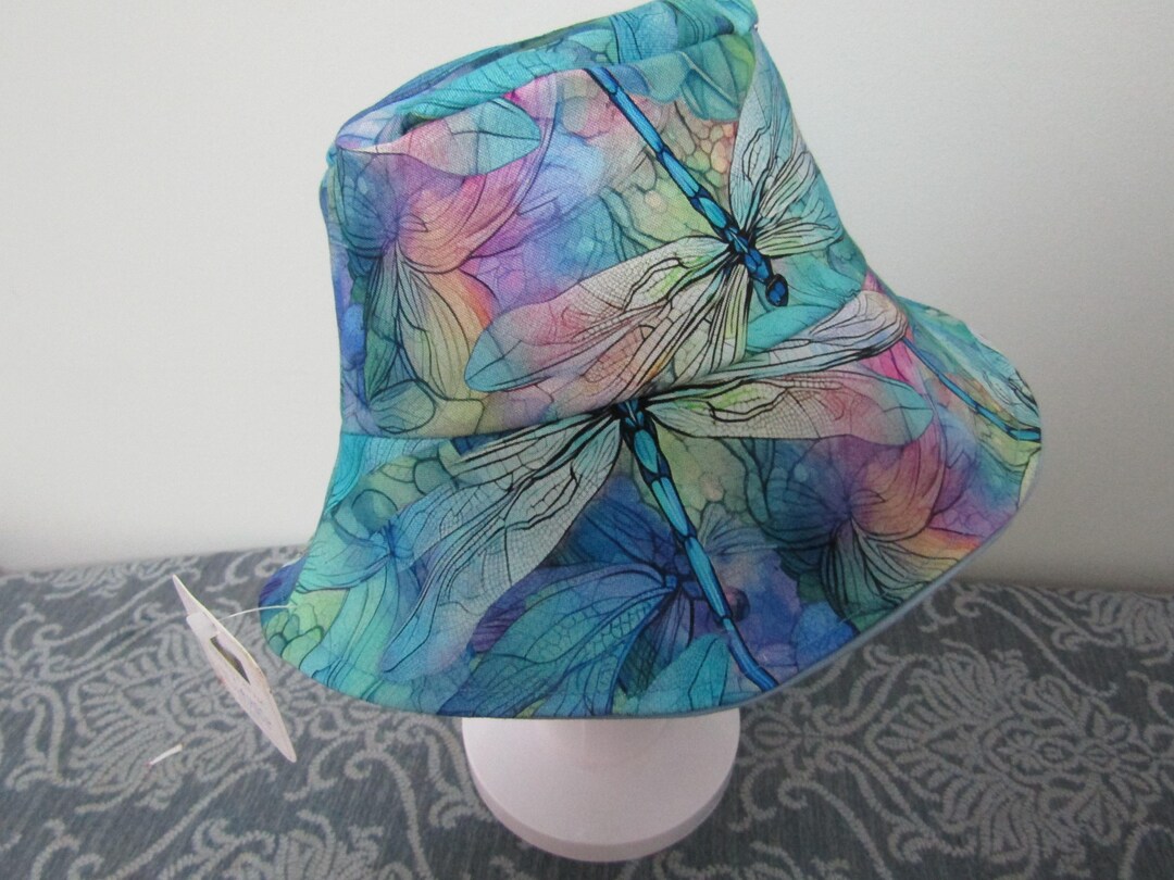 Sierra's Attic Baby/toddler/child Dragonfly Reversible Bucket Hat ...
