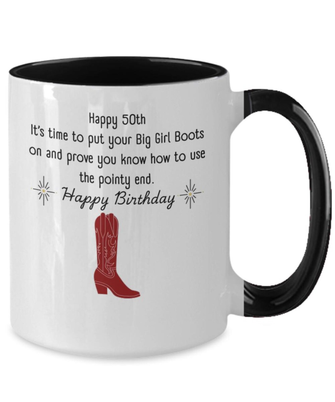 Happy 50th Birthday for Her Funny B-day Message She Will Love Fifty ...