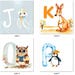 Watercolor Alphabet Printable A–Z for Kids | Animal ABC Wall Art ...