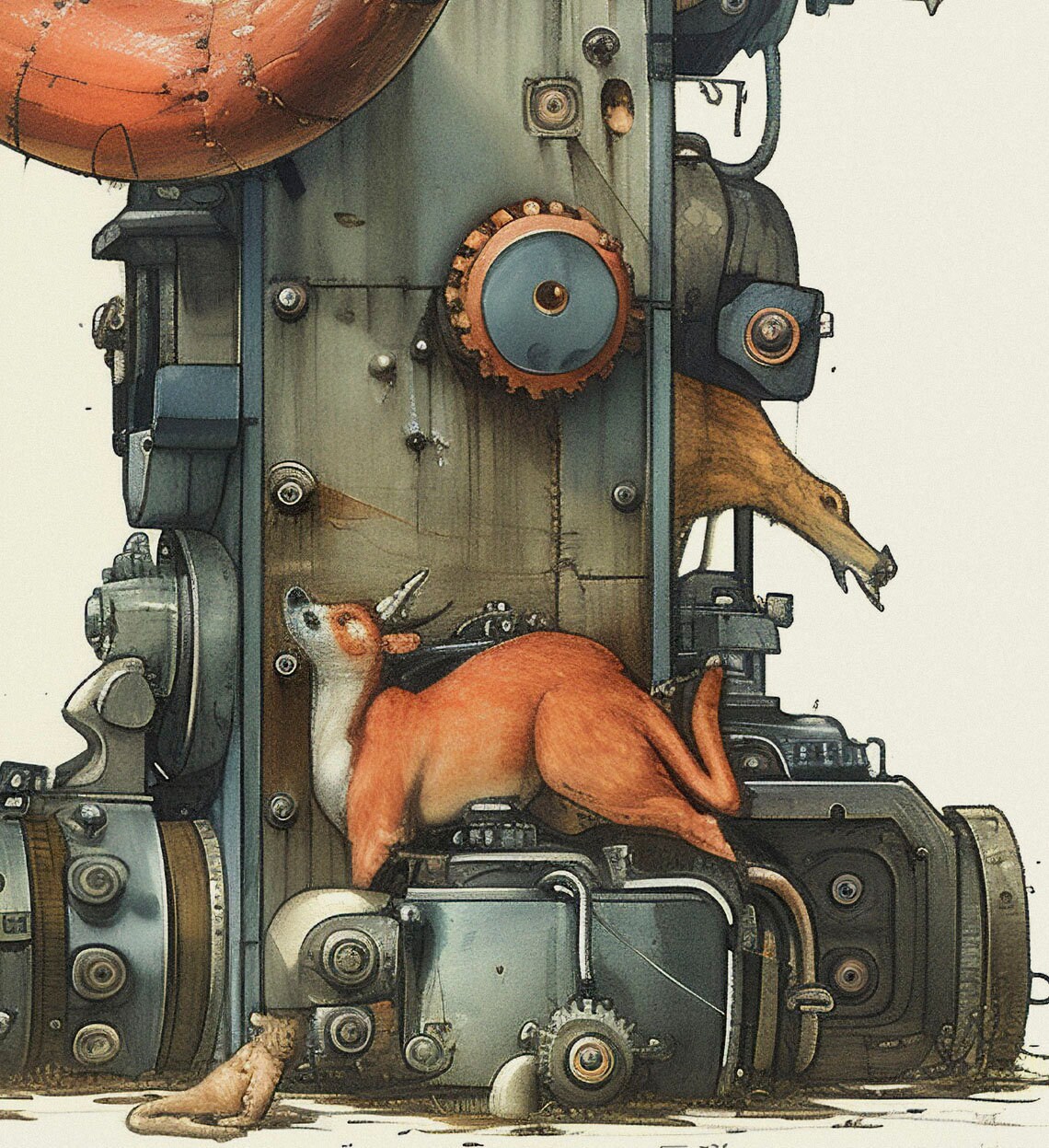 Surreal Lettering Poster, Letter Poster to Decorate, Instant ...