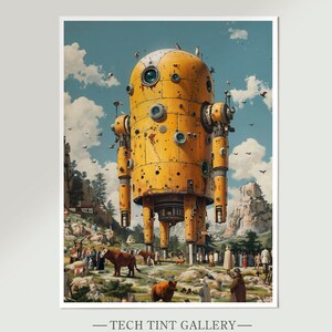 Fantastic Illustration of a Robot, the Best Illustration of a Robot ...