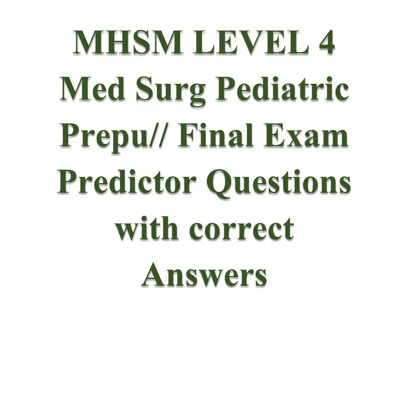 Nursing Test Banks - Etsy