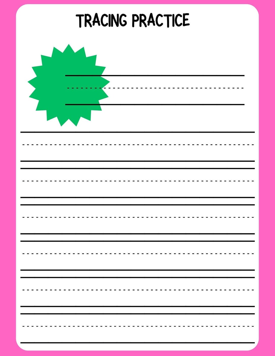 Colorful Writing Practice Sheets | Learn to Write Your Name, Address ...