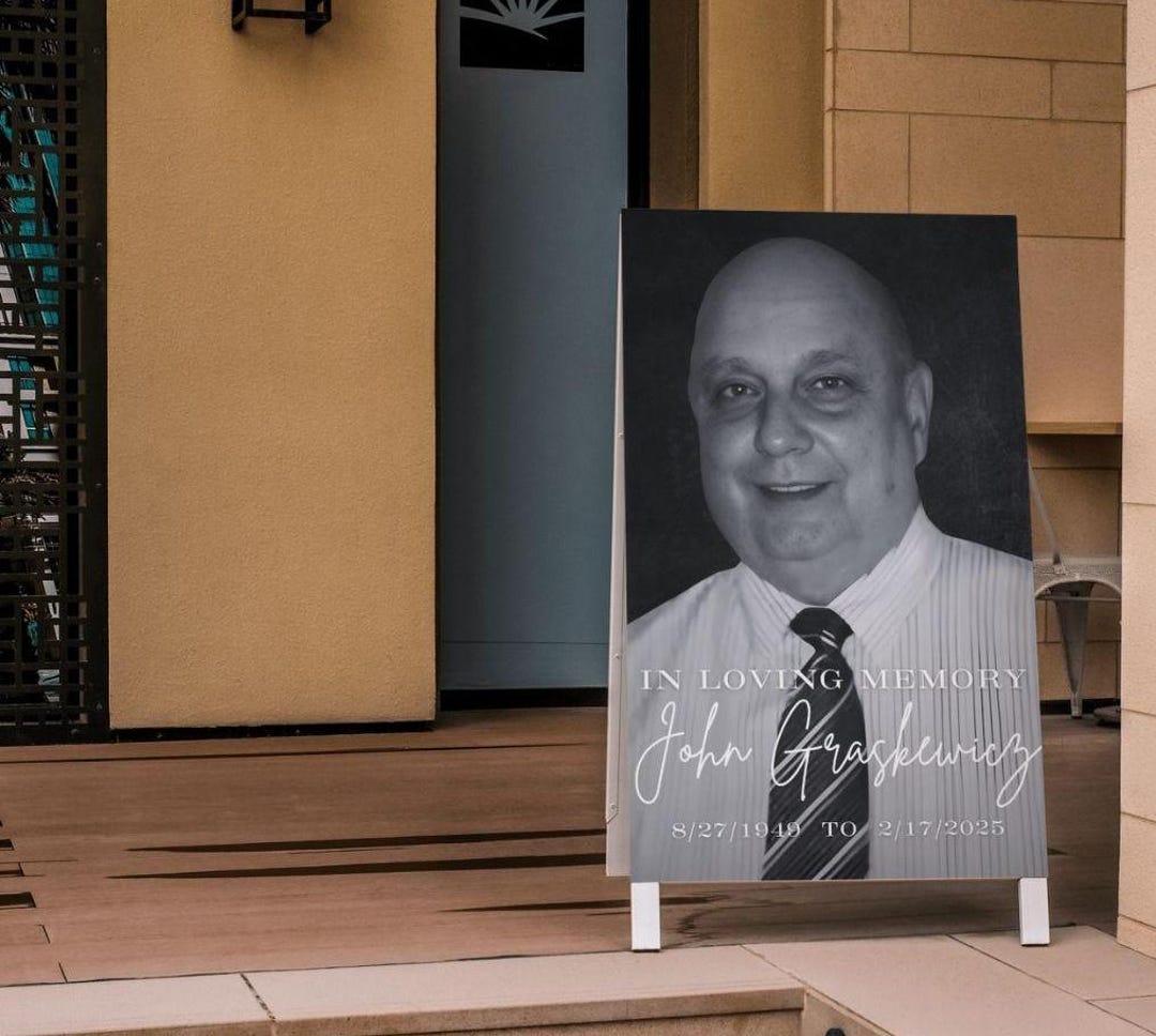 Custom Memorial Photo for Funeral or Celebration of Life. Digital File ...